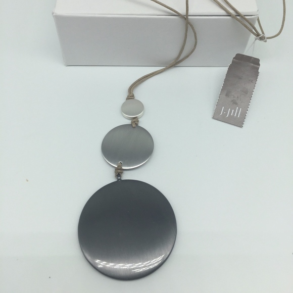 J. Jill | Jewelry | Jjill New Stylish Pure Jill Handbrushed Mixedmetal ...